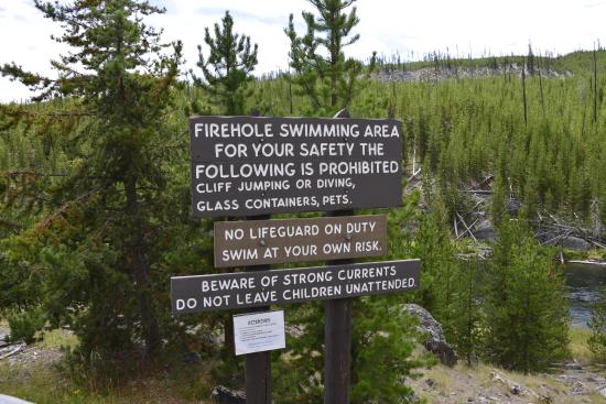 Firehole River - Hot Springs and Swim near Madison, Yellowstone ...