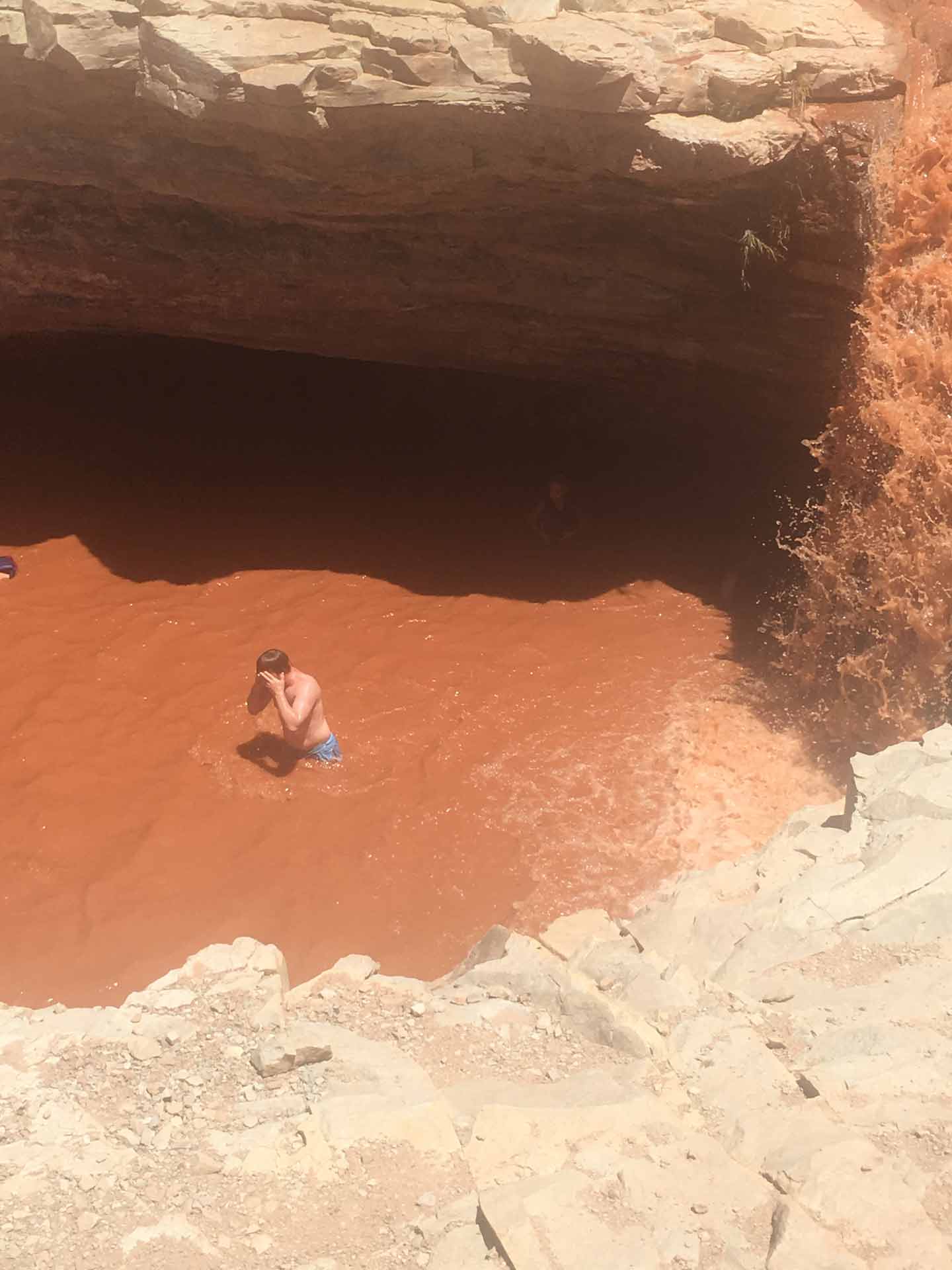 Toquerville Falls - Dive, Hike, Mountain Bike, and Swim near La Verkin ...