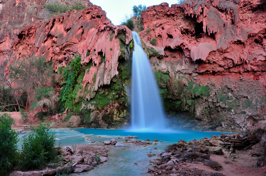 Havasu Falls Trail - Backpack, Dive, Horseback, and Swim near Flagstaff ...