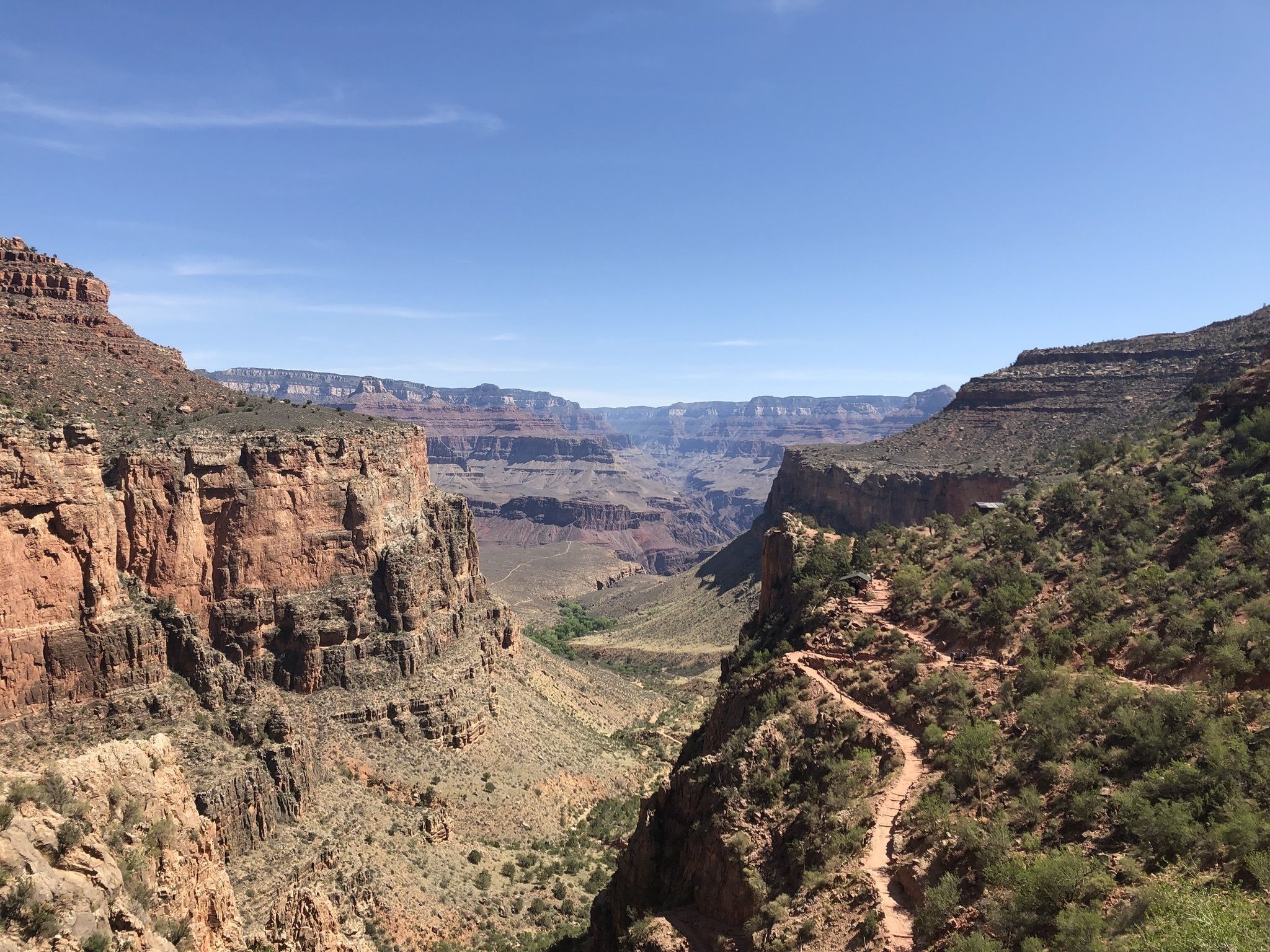 Bright Angel Trail to Three-Mile Rest house - Backpack, Camp, and Hike ...