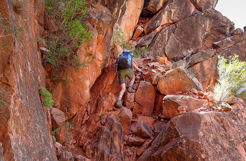 Boucher Trail - Backpack and Hike near Grand Canyon Village, Arizona ...