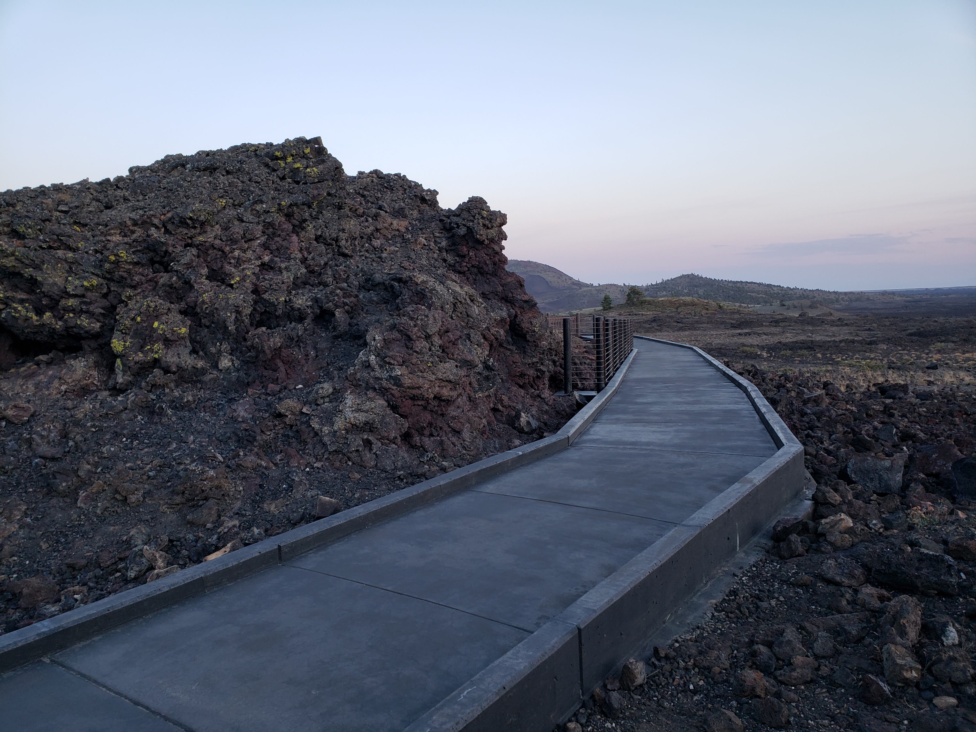 Snow Cone - Hike near Visitors Center, Craters of the Moon National ...