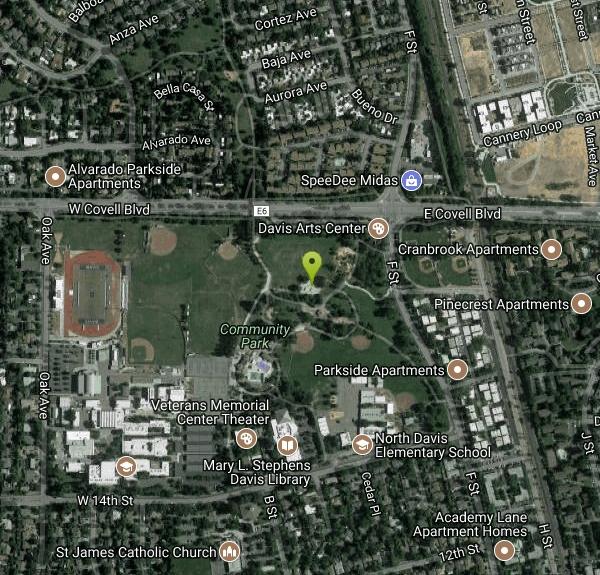 Davis (Community Park) Skatepark - Skateboard near Davis, California ...