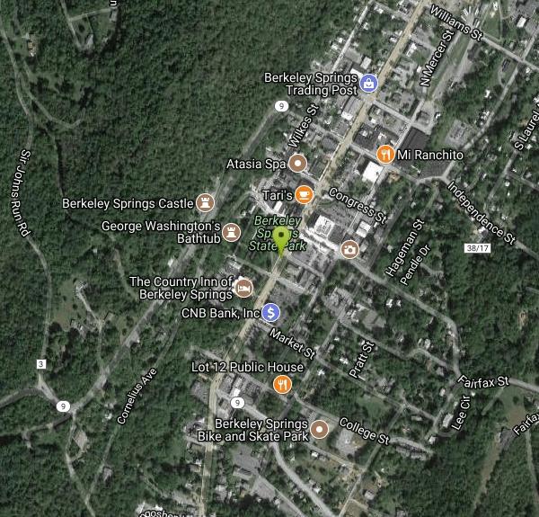 Berkeley Springs State Park - Swim near Berkeley Springs, West Virginia ...