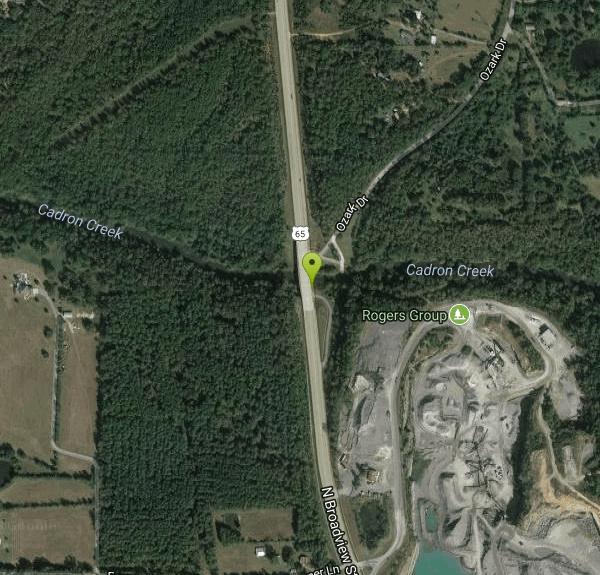 Cadron Creek Area - Swim near Yellville, Arkansas - Free Arenas