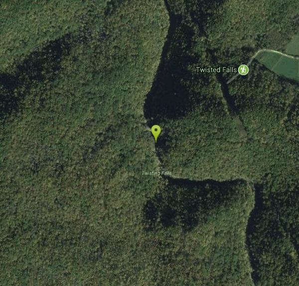 Twisted Falls / Compression Falls - Swim near Butler, Tennessee - Free ...