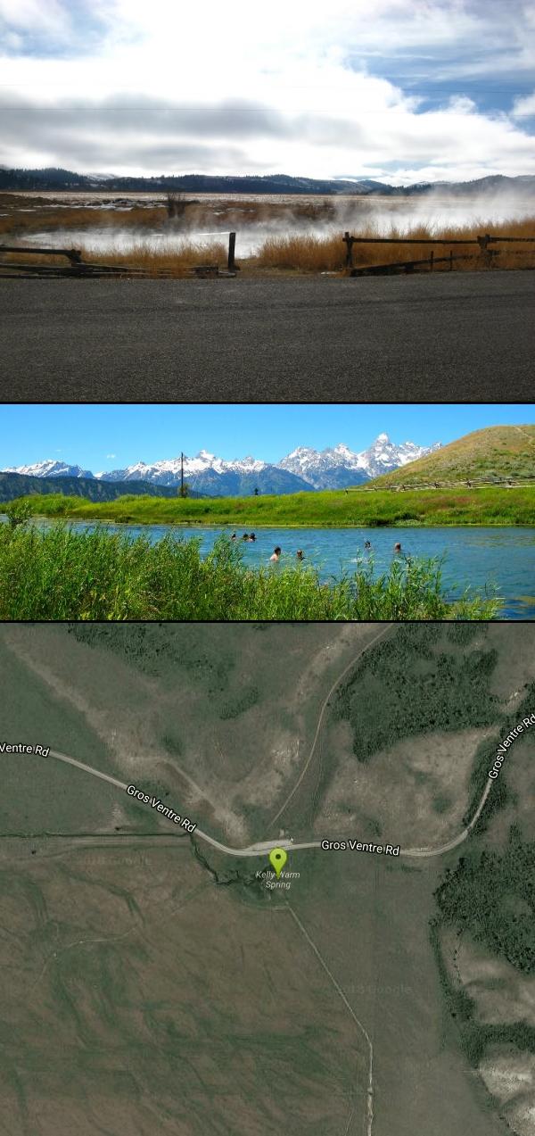Kelly Warm Spring - Hot Springs near Kelly, Wyoming - Free Arenas