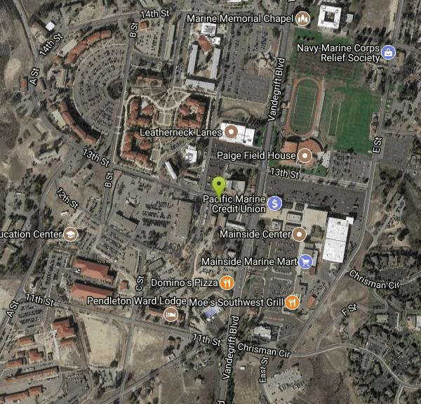 Camp Pendleton Barracks Disc Golf - 13 Area - Disc Golf near Oceanside ...