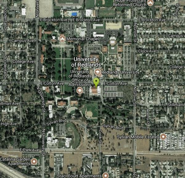 University of Redlands - Disc Golf near Redlands, California - Free Arenas