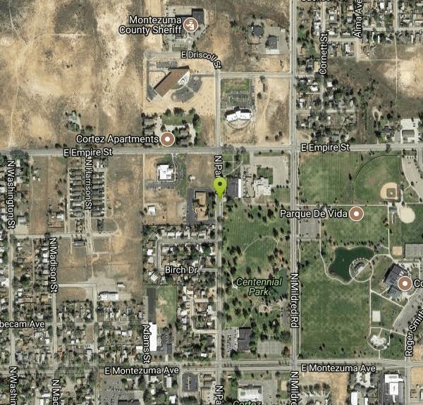 Centennial Park Course - Disc Golf near Cortez, Colorado - Free Arenas