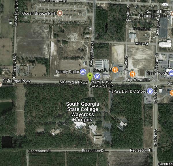 Waycross College - Disc Golf near Waycross, Georgia - Free Arenas