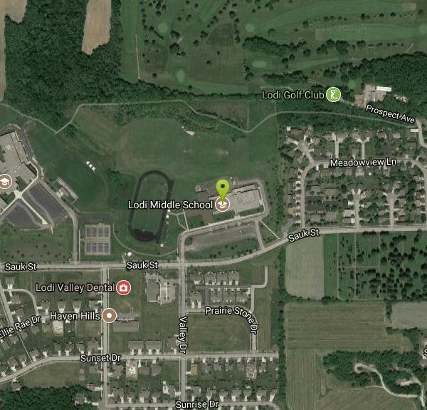 Lodi Middle School - Disc Golf near Lodi, Wisconsin - Free Arenas