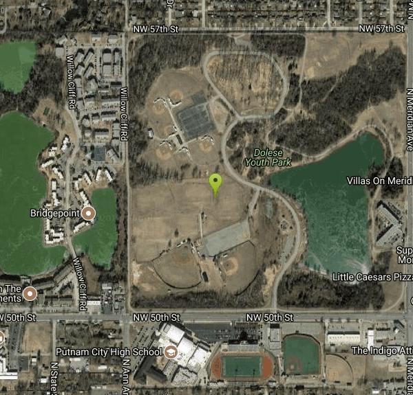 Dolese Youth Park - West - Disc Golf near Oklahoma City, Oklahoma ...
