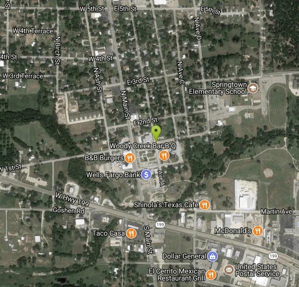 Springtown West Park - Disc Golf near Springtown, Texas - Free Arenas