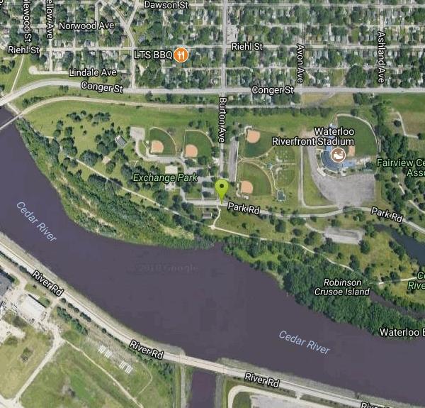 Waterloo Exchange Park - Disc Golf near Waterloo, Iowa - Free Arenas