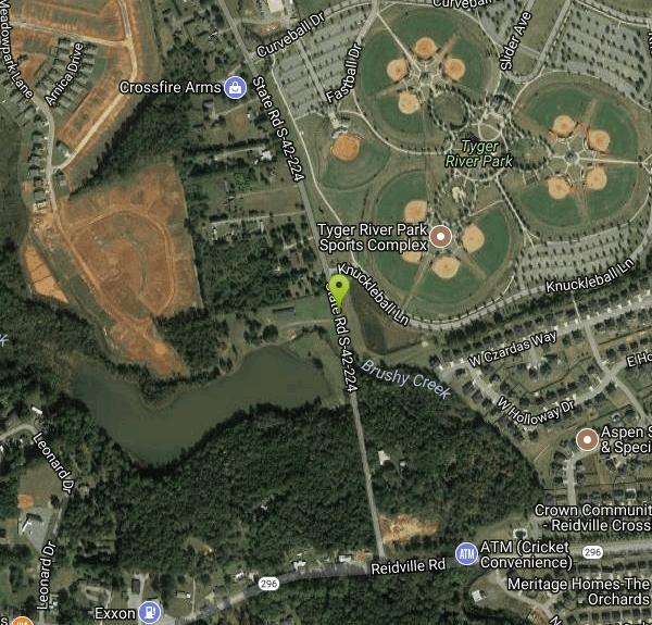 Tyger River Park - Disc Golf near Duncan, South Carolina - Free Arenas